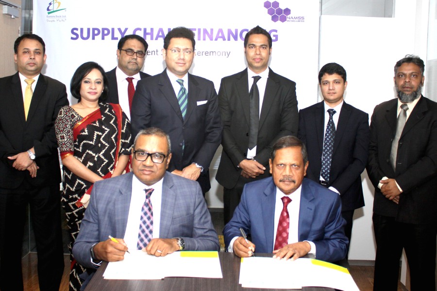 EBL signs supply chain financing deal with NAMSS Motors | The Financial ...