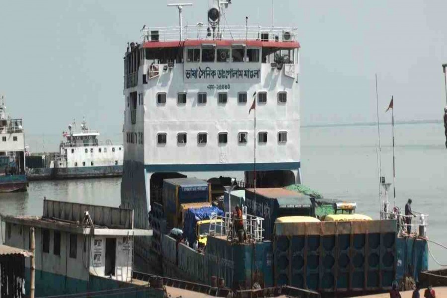 Experimental ferry launched at Kanthalbari-Shimulia | The Financial Express