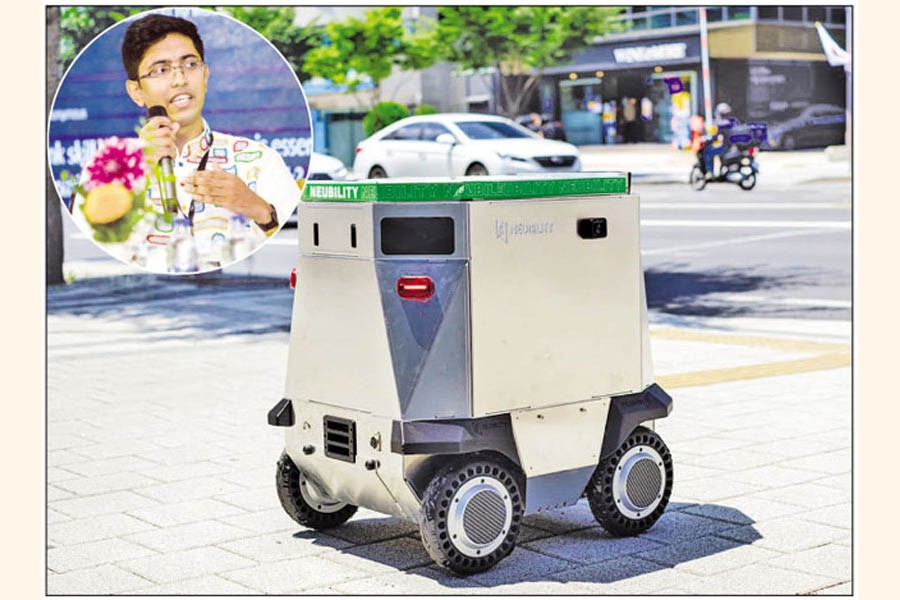 A Bangladeshi behind self-driving robots | The Financial Express