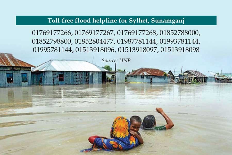 Army launches toll-free flood helpline for Sylhet, Sunamganj | The Financial Express