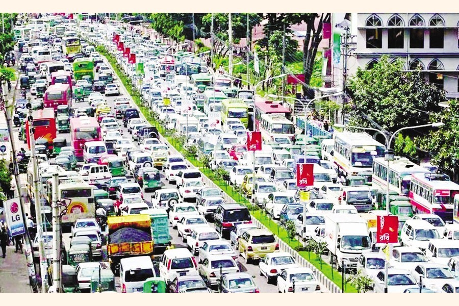 Heavy morning traffic revisits Dhaka | The Financial Express